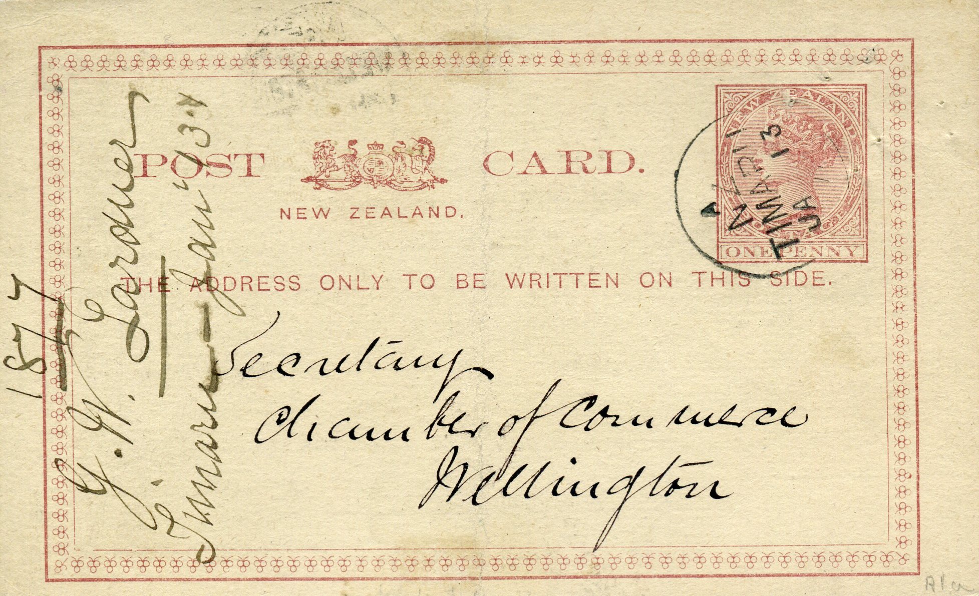 Timaru Herald – New Zealand Postal Stationery Cards