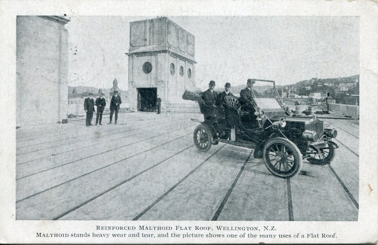 Malthoid Flat Roof – New Zealand Postal Stationery Cards