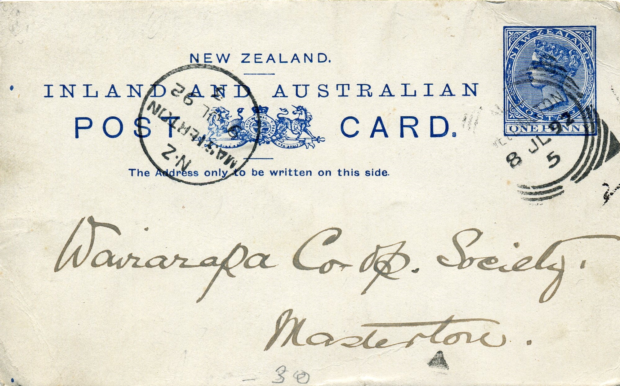 William McArthur & Co. – New Zealand Postal Stationery Cards