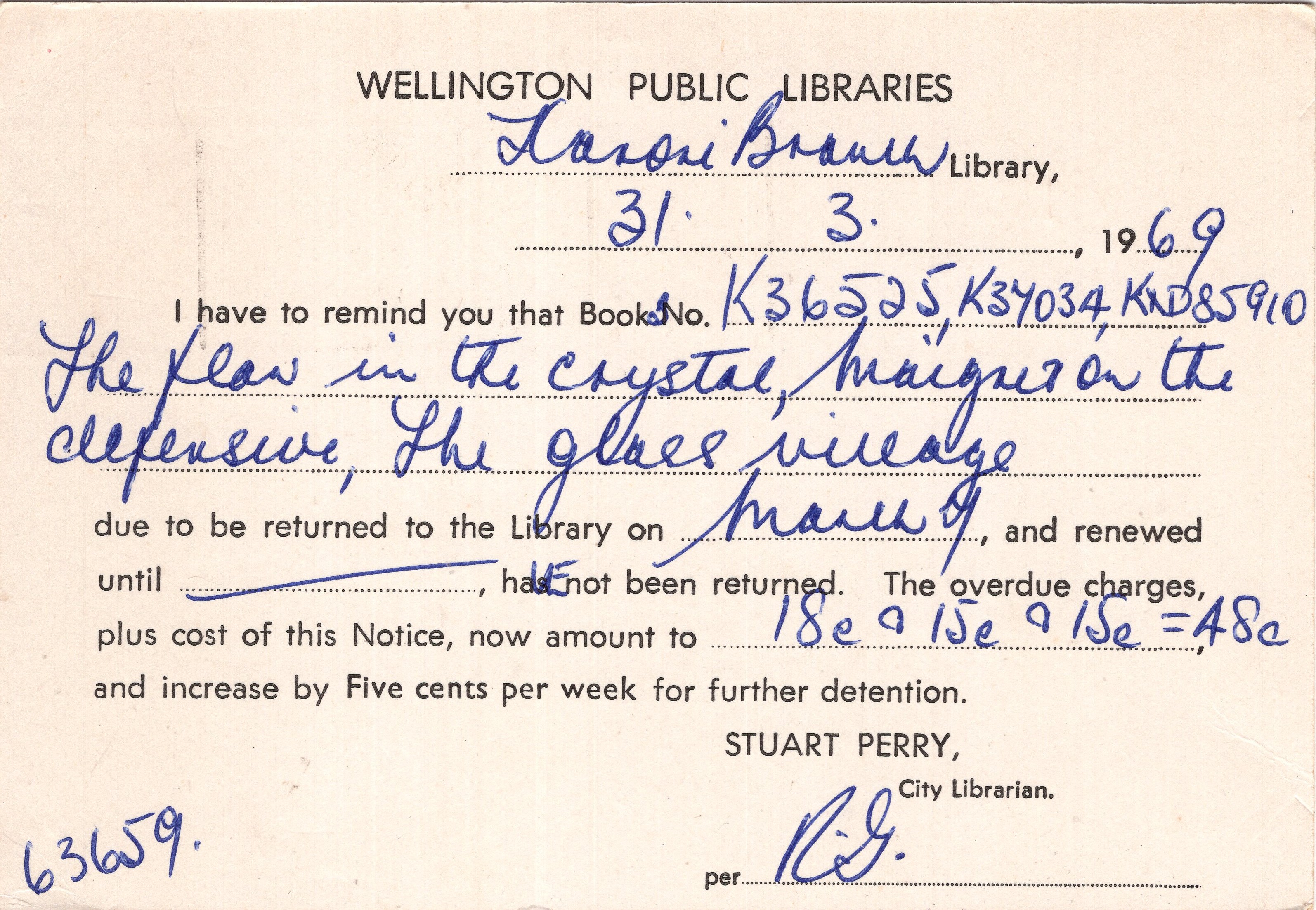 Wellington Public Libraries – New Zealand Postal Stationery Cards
